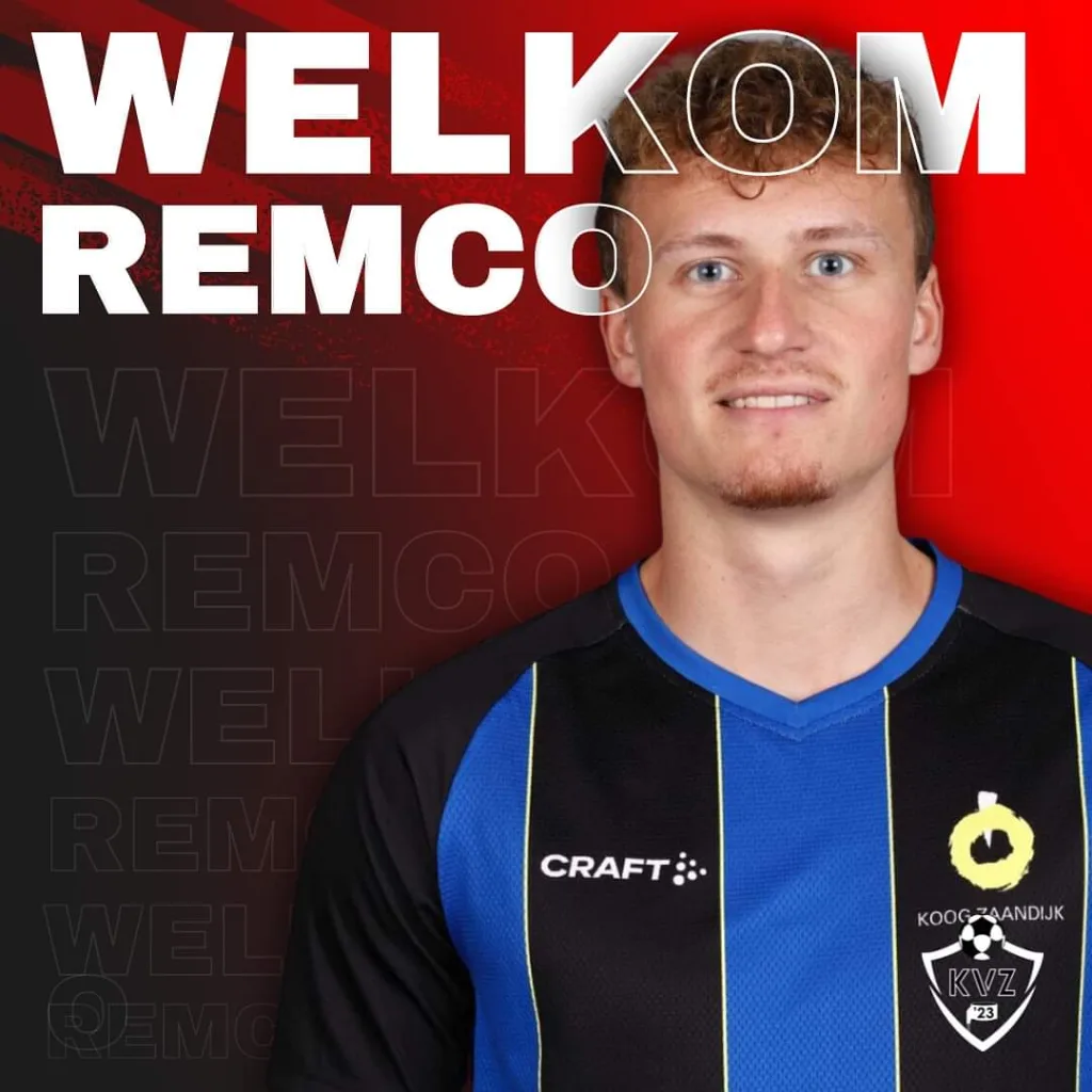 📰 Remco Out (25) maakt overstap naar KVZ – KVZ'23